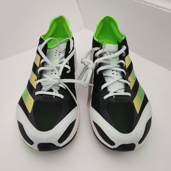 adidas | Shoes | Adidas Adizero Adios 7 Running Shoes Black Solar Green ...